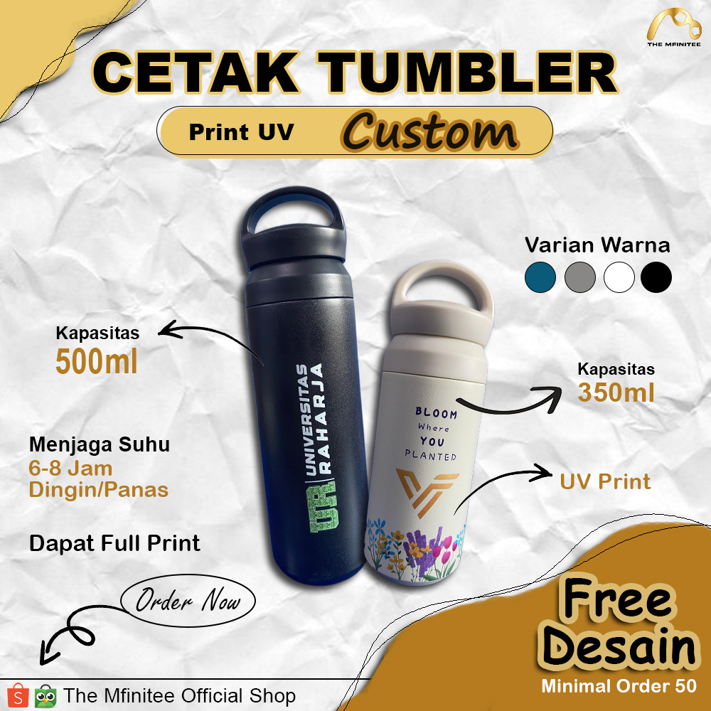 Custom Tumbler MFINITEE: Gaya Hidup Praktis, Ramah Lingkungan, Dan ...